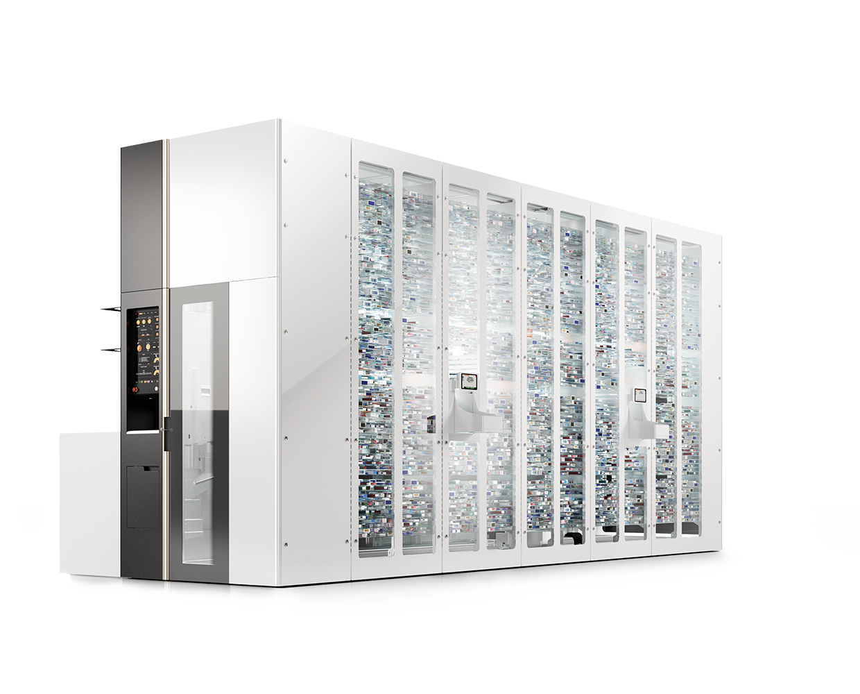 Robots and automated warehouses for pharmacies - Pharmathek