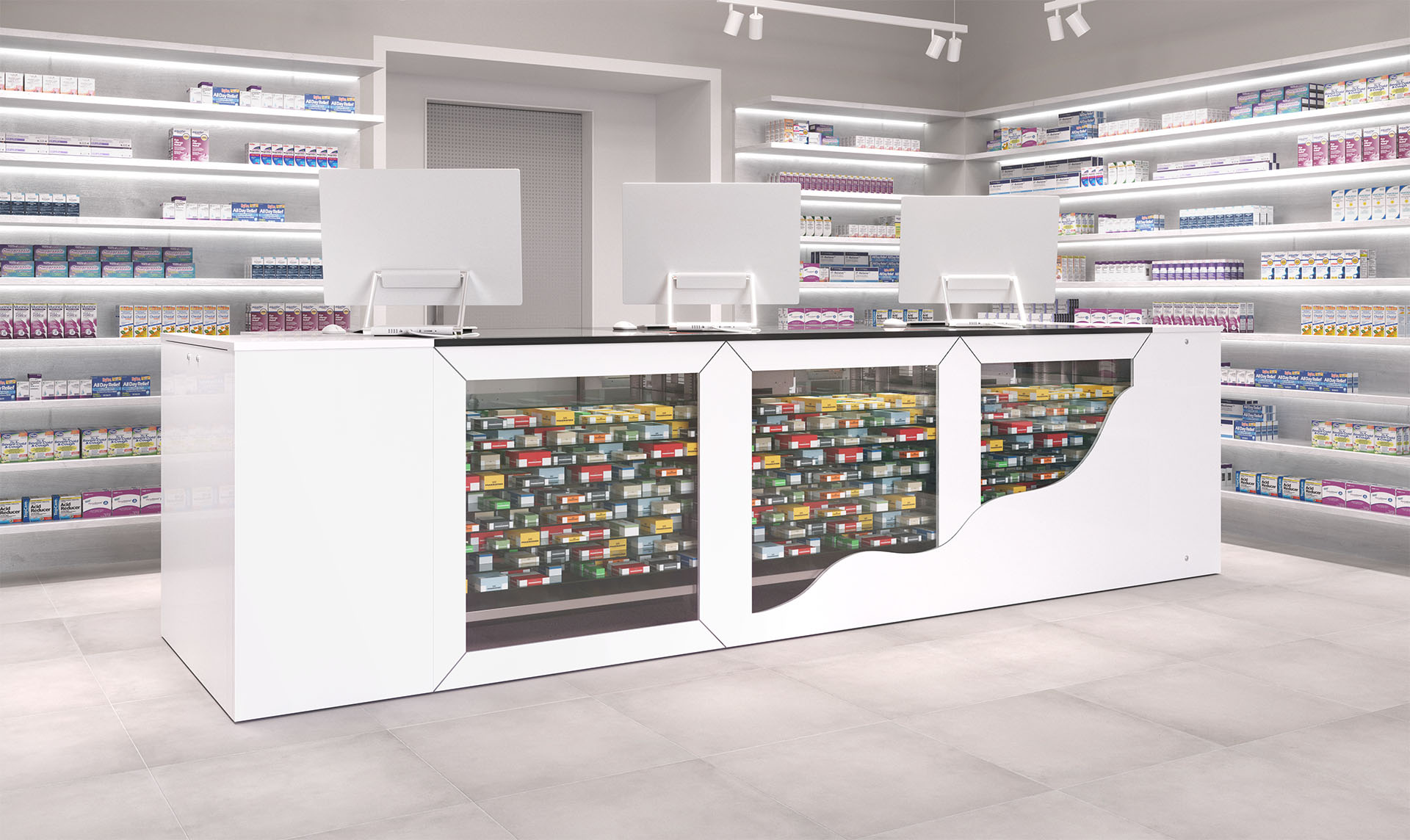 GENESI, le seul robot-comptoir pour pharmacie - Pharmathek