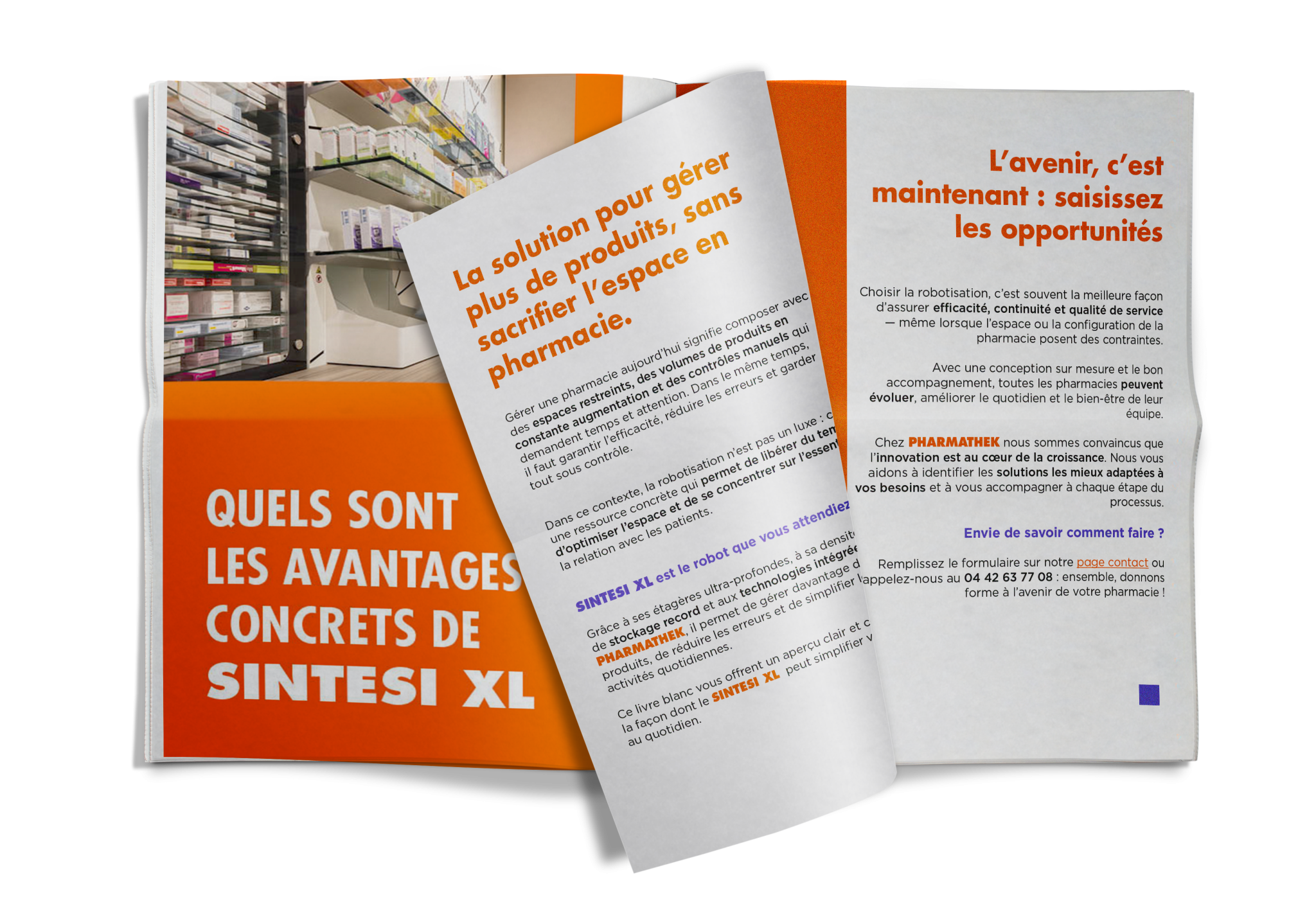 Robot SINTESI XL: Le livre blanc